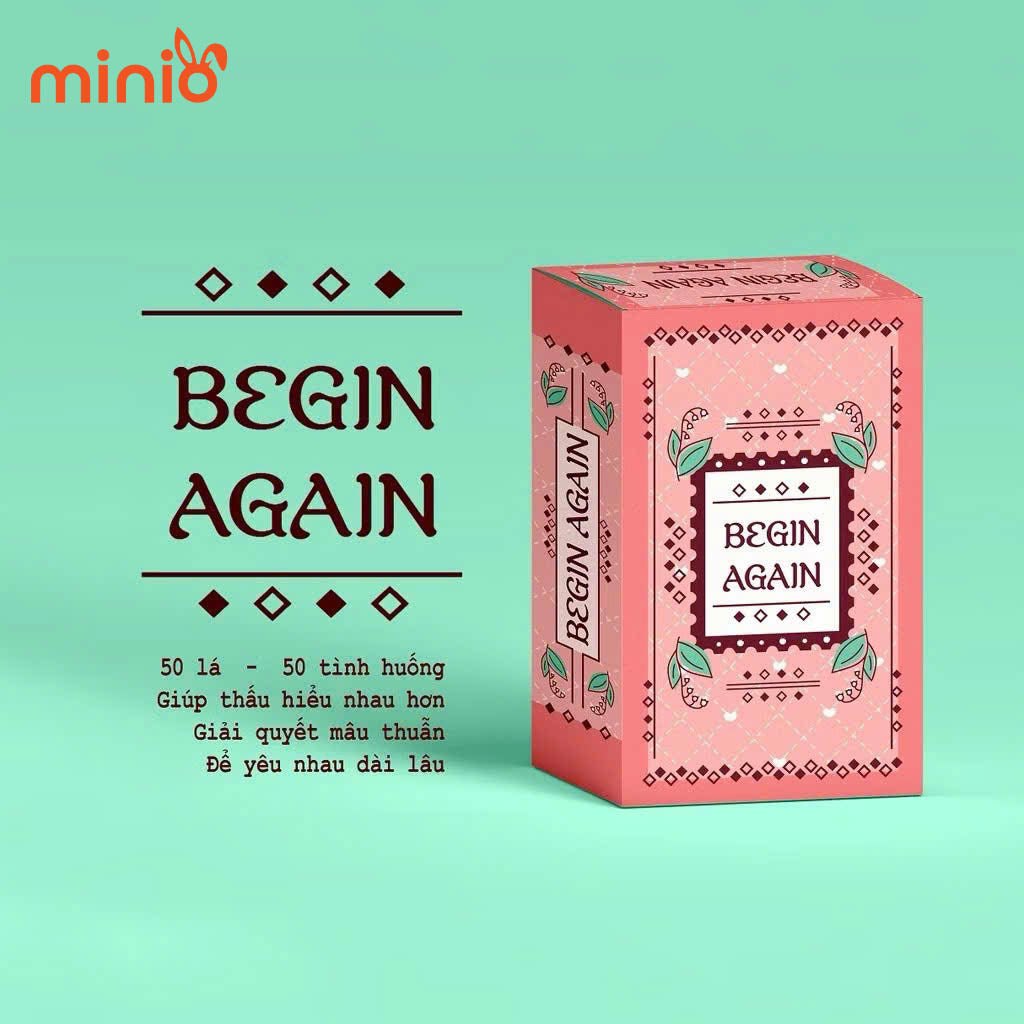 Bộ bài Begin Again – Minio