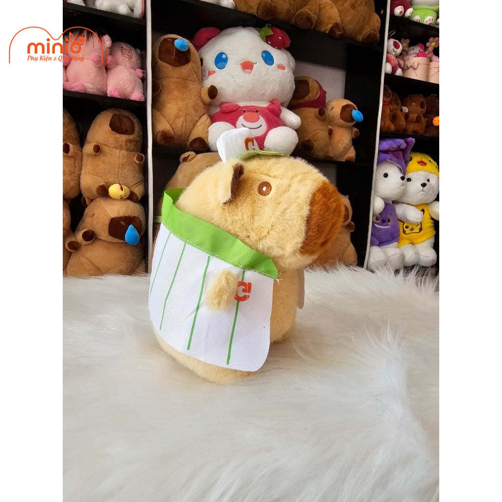 Capybara mini đội nón – Minio