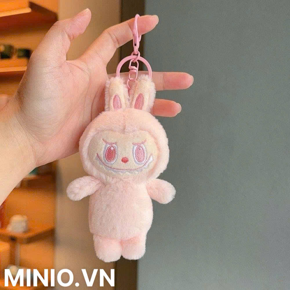 Móc khóa thỏ Labubu móc sơn màu – Minio