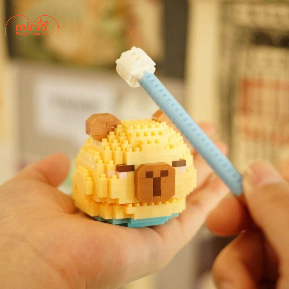 Lego Capybara gõ mõ – Minio