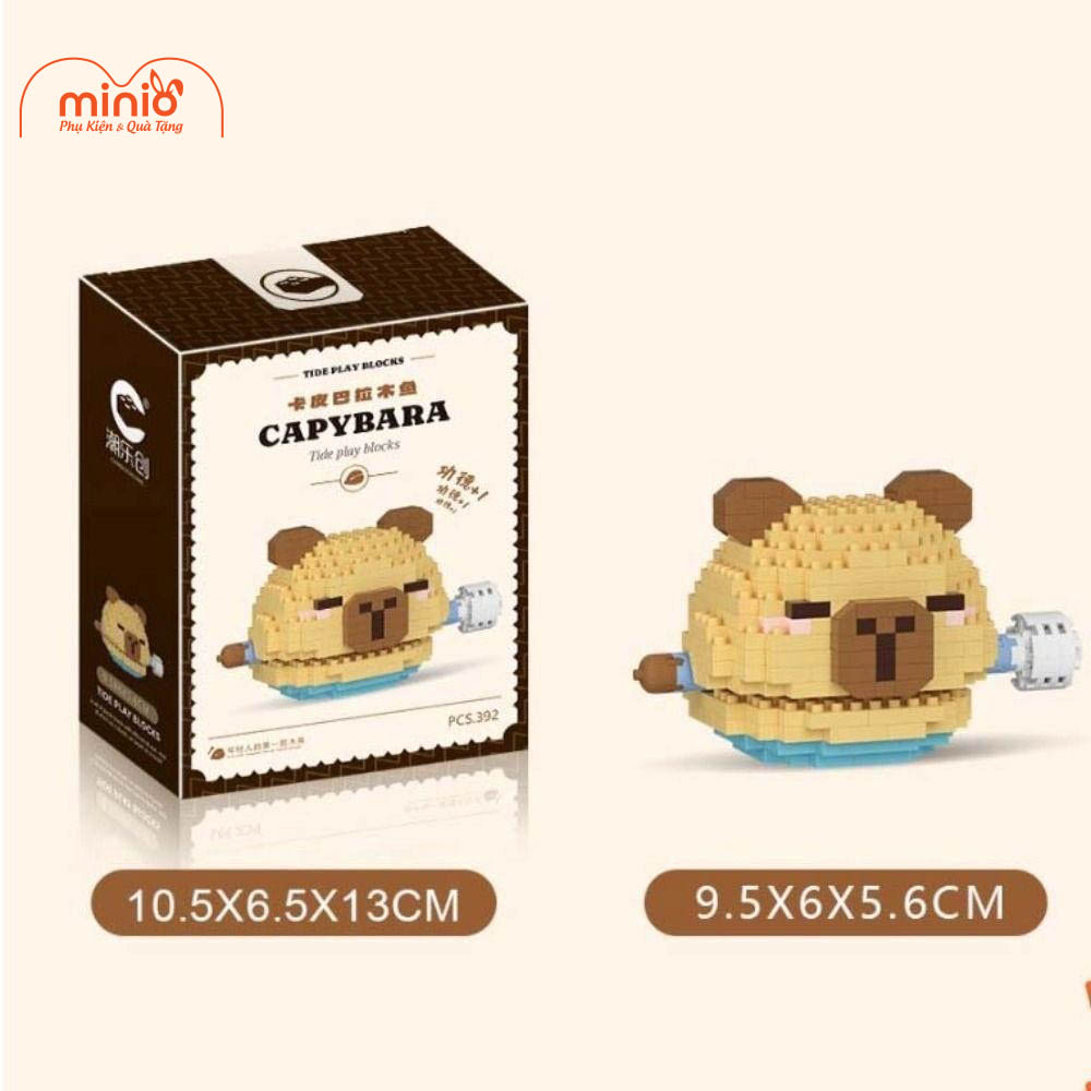 Lego Capybara gõ mõ – Minio
