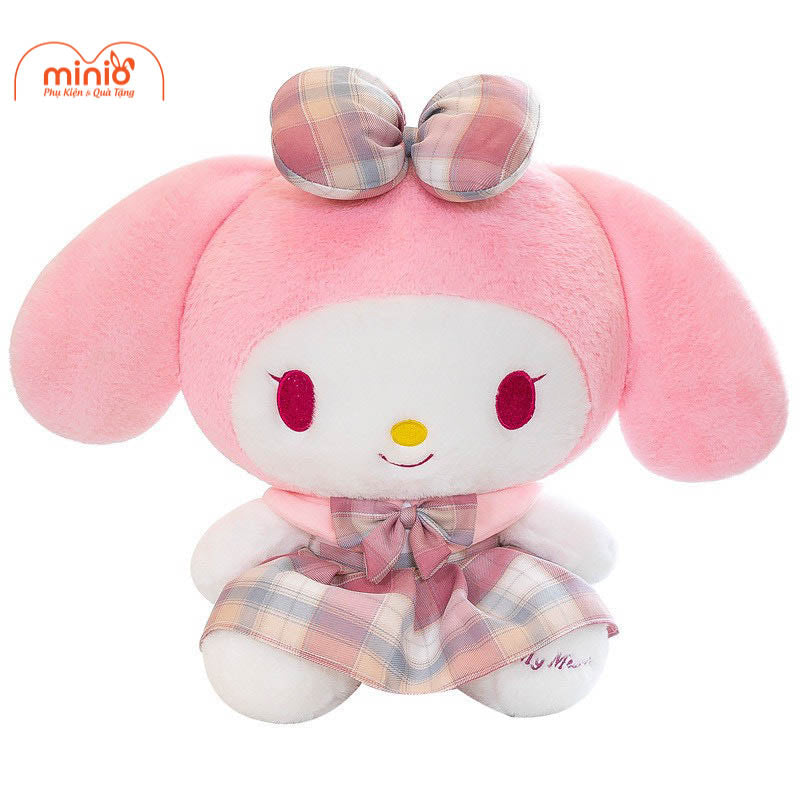 Thú bông My Melody mặc váy nhỡ – Minio