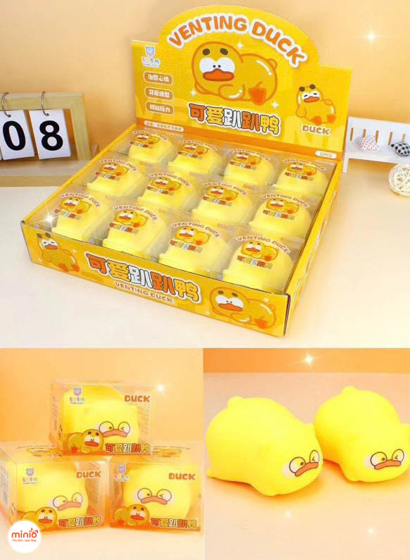 Bóp squishy vịt venting duck – Minio